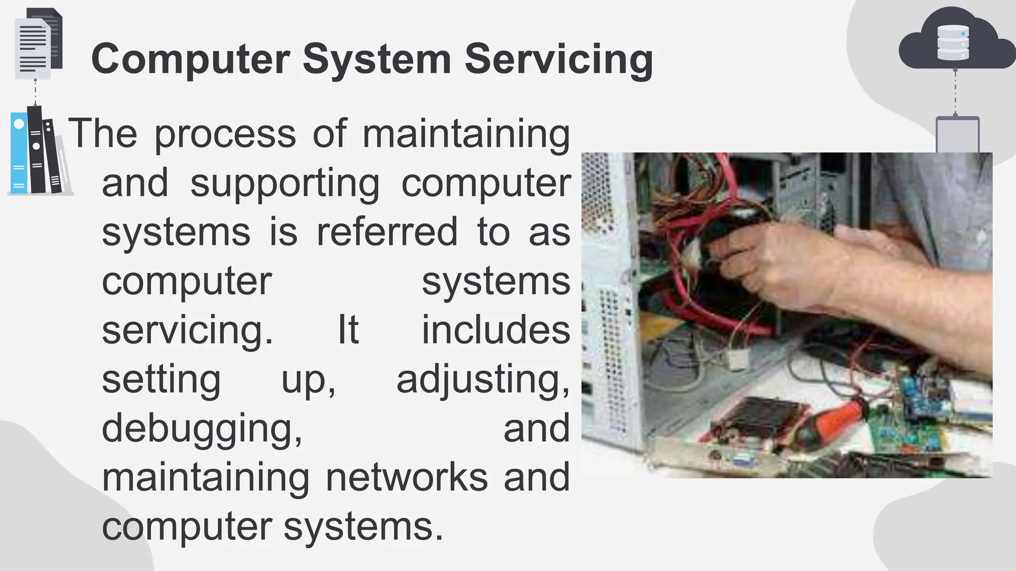 The learners analyze the various sectors of ICT and evaluate the ...