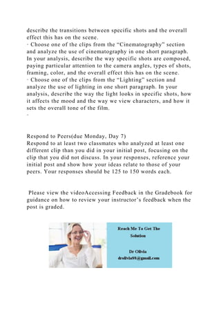 Week 1 Instructor GuidanceThe techniques used to study any f.docx