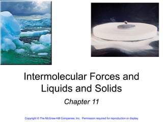 Intermolecular Forces of attraction : chemistry | PPT