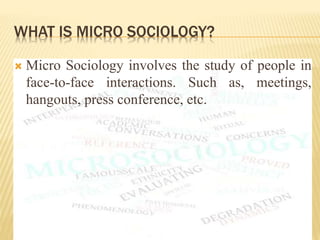 Week# 1 introduction to Sociology | PPT