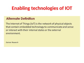 Week1_Introduction_IoT.pptx USED AND DISADVANTAGE | PPT