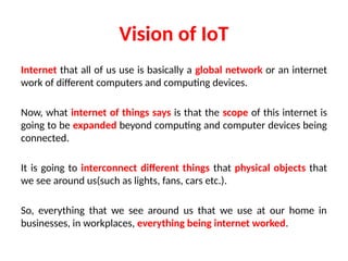 Week1_Introduction_IoT.pptx USED AND DISADVANTAGE | PPT