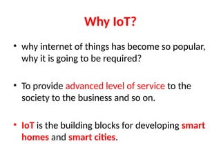 Week1_Introduction_IoT.pptx USED AND DISADVANTAGE | PPT