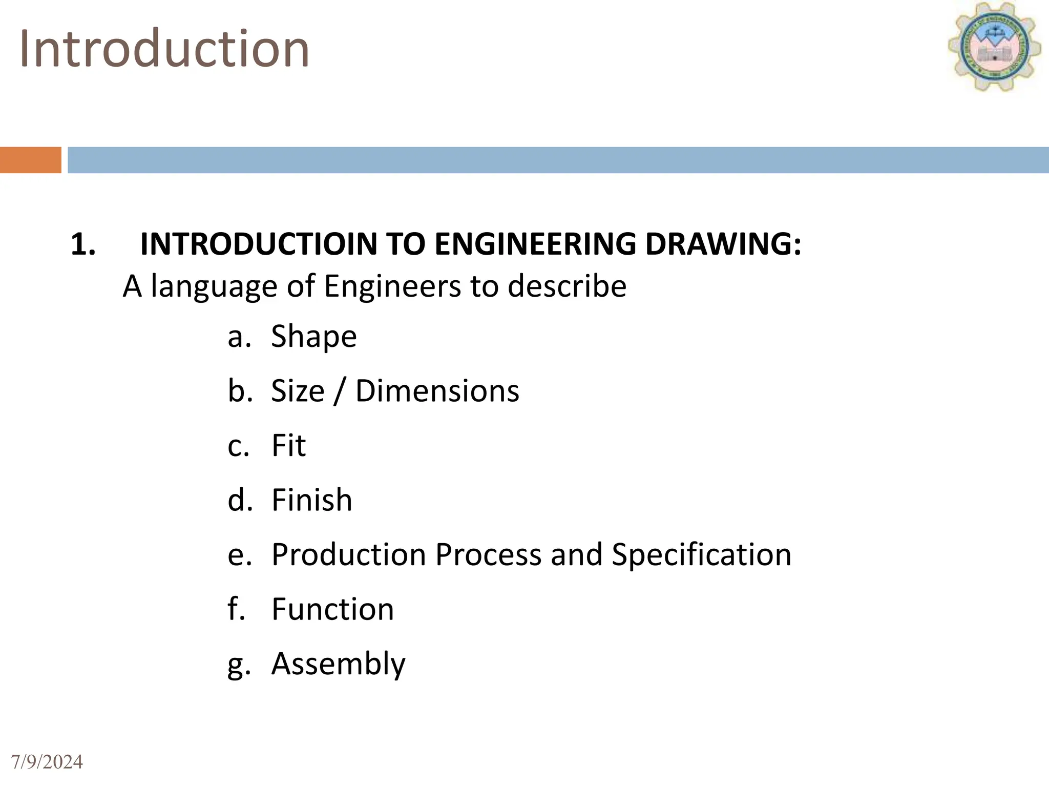 Week 1 Introduction to Engineering Drawing.pptx
