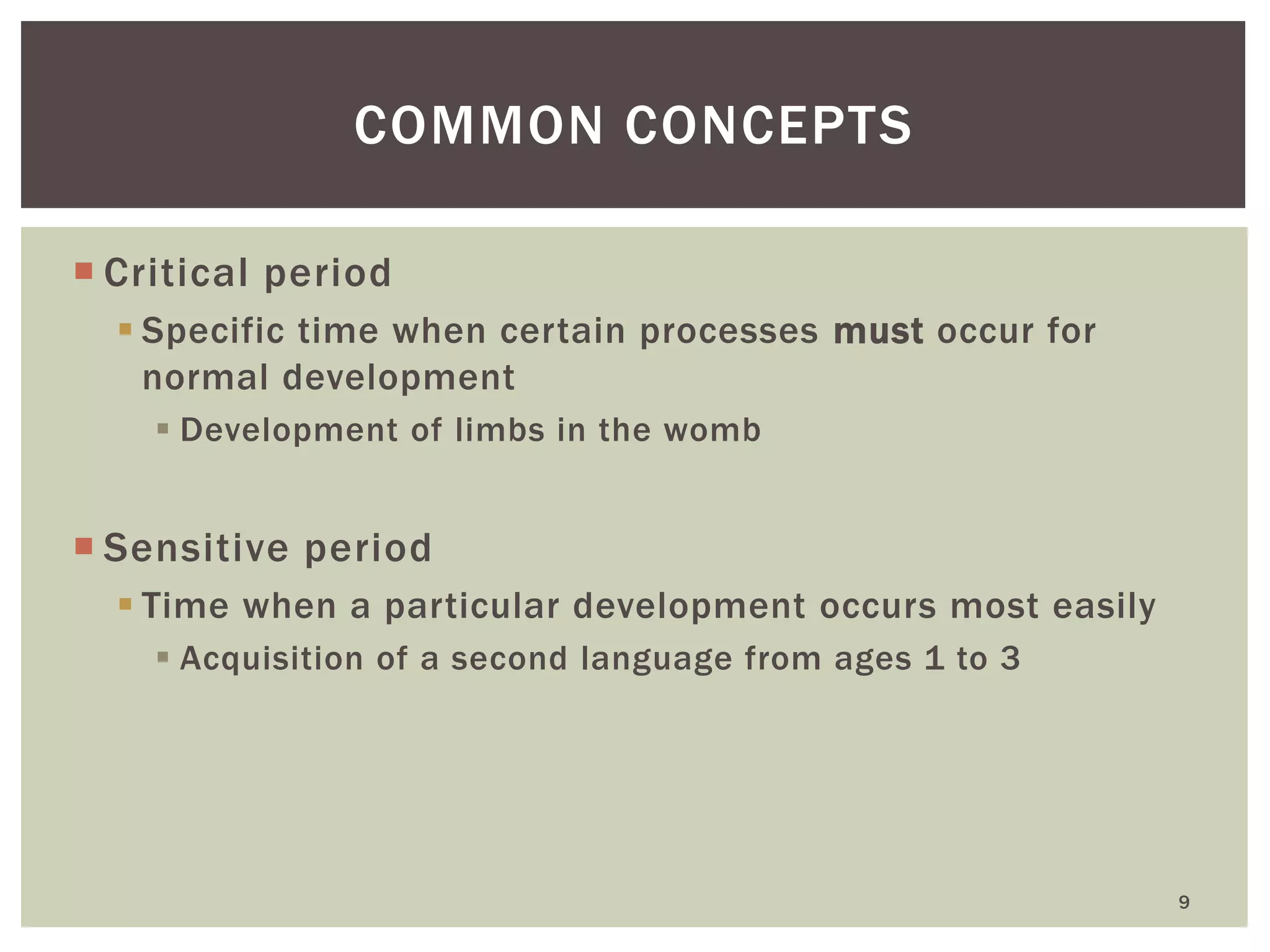 Week 1 Introduction to Lifespan Development | PPTX
