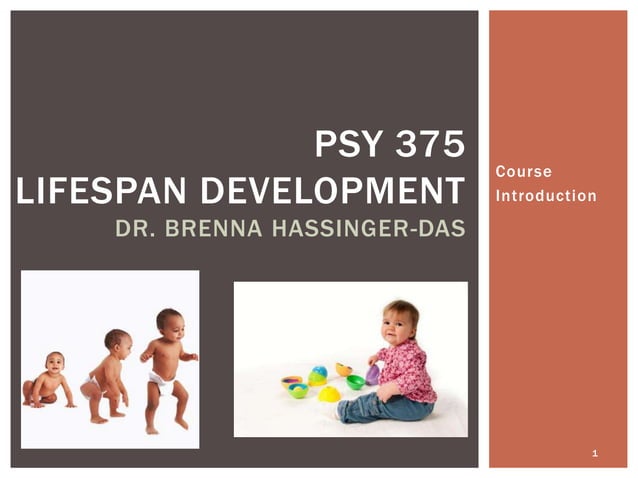 Week 1 Introduction to Lifespan Development | PPT