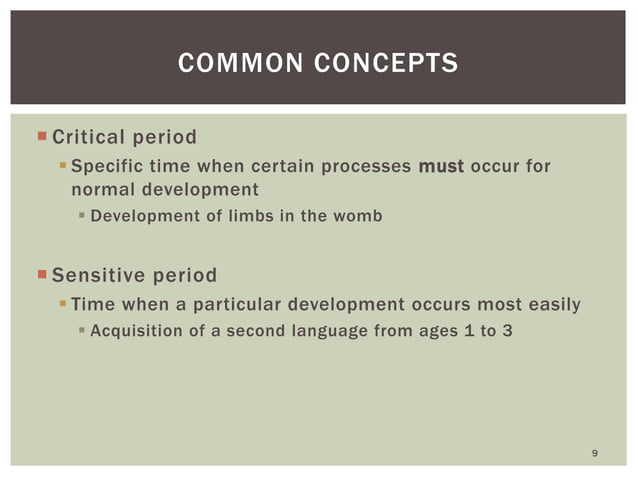 Week 1 Introduction to Lifespan Development | PPT