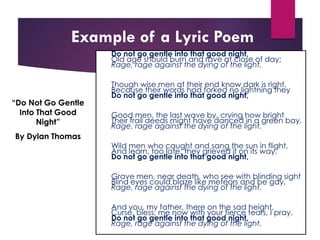 Week 1 introduction to poetry | PDF