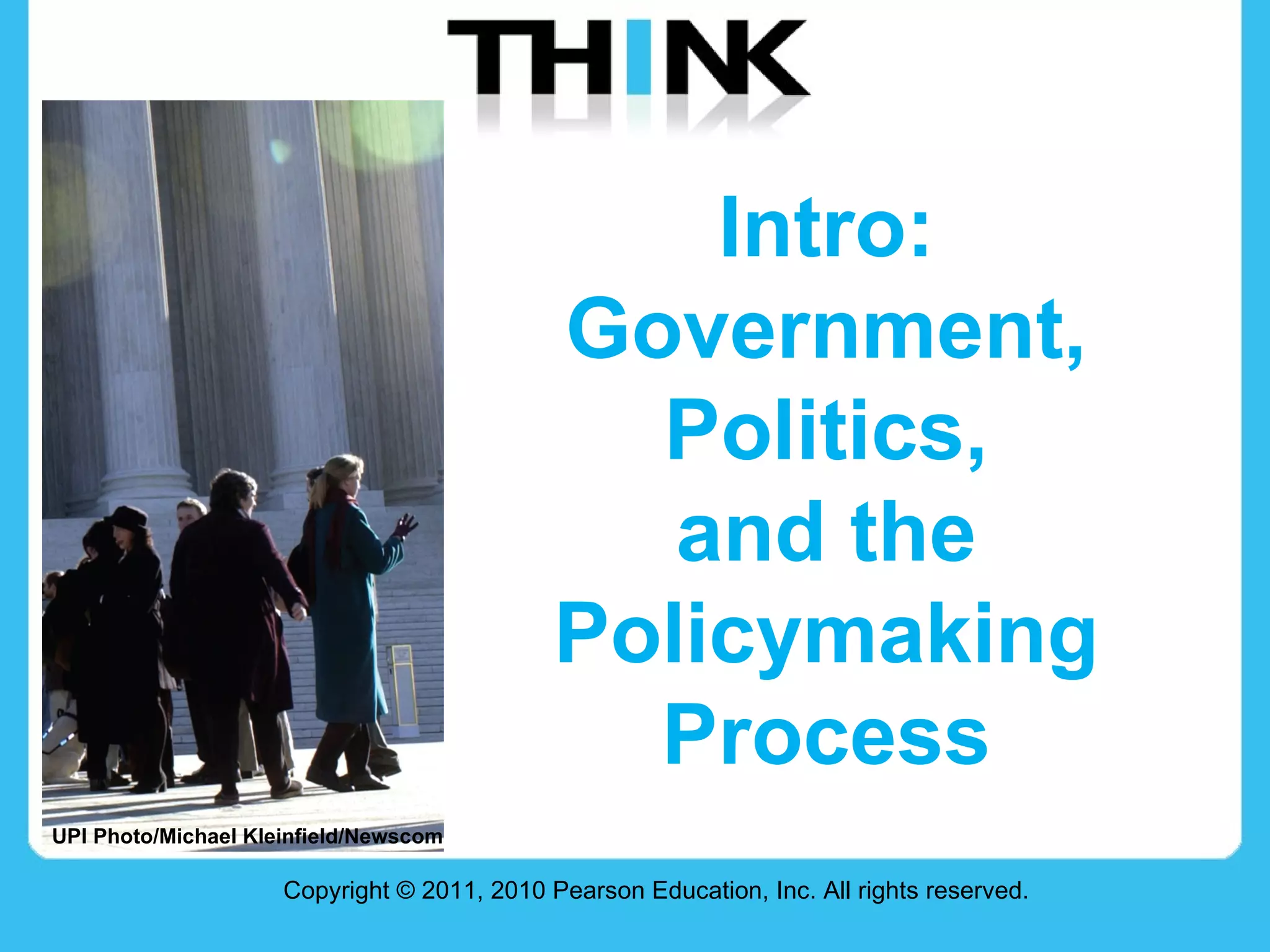 (Week1) intro government, politics, and the policymaking process | PPT