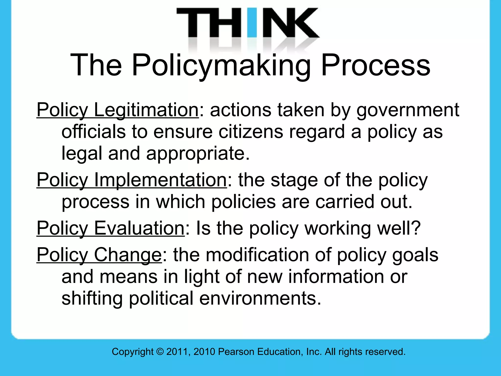 (Week1) intro government, politics, and the policymaking process | PPT