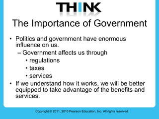 (Week1) intro government, politics, and the policymaking process | PPT