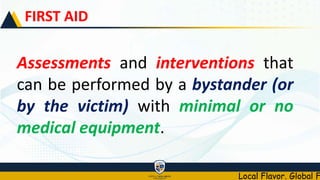 WEEK 1 INTRO TO FIRST AID.pptx