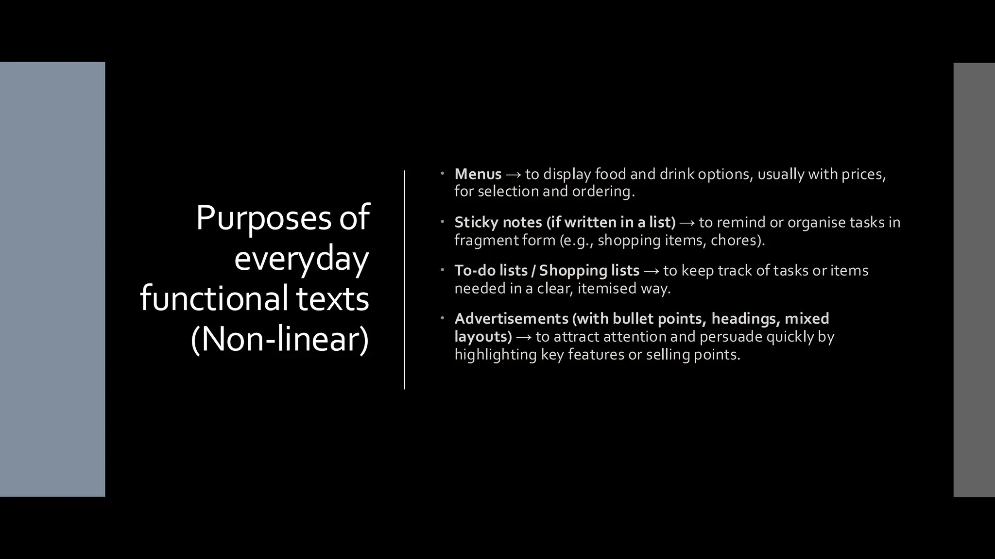 Week 1 Intro to Functional Texts. Linear and non linear text | PDF
