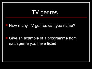 Intro To Reality TV | PPT