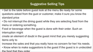 Week1 Know The Product & Undertake Suggestive Selling.pptx