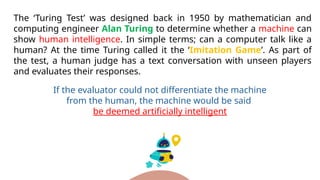 Introduction to Artificial intelligence. | PPT