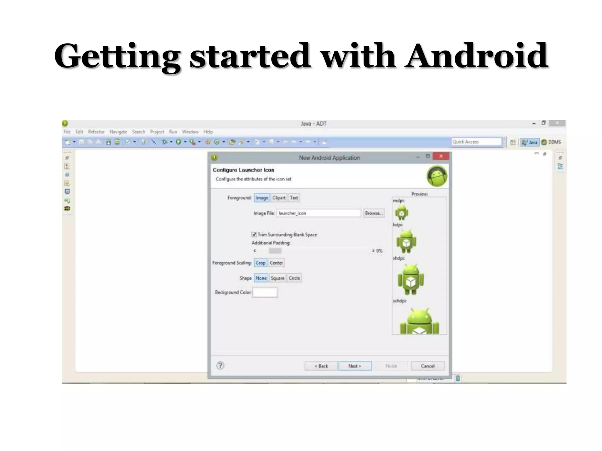Android App development I | PPT