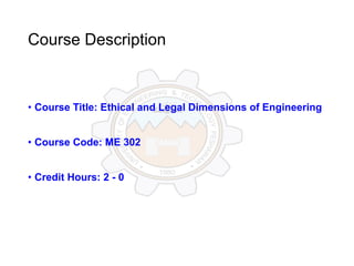 Week 1 Lecture a.pdf Introduction to Ethical and Legal Dimensions of ...