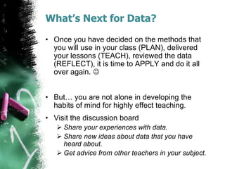 Week 1 lecture data in our classrooms | PPTX | Educational Assessment ...