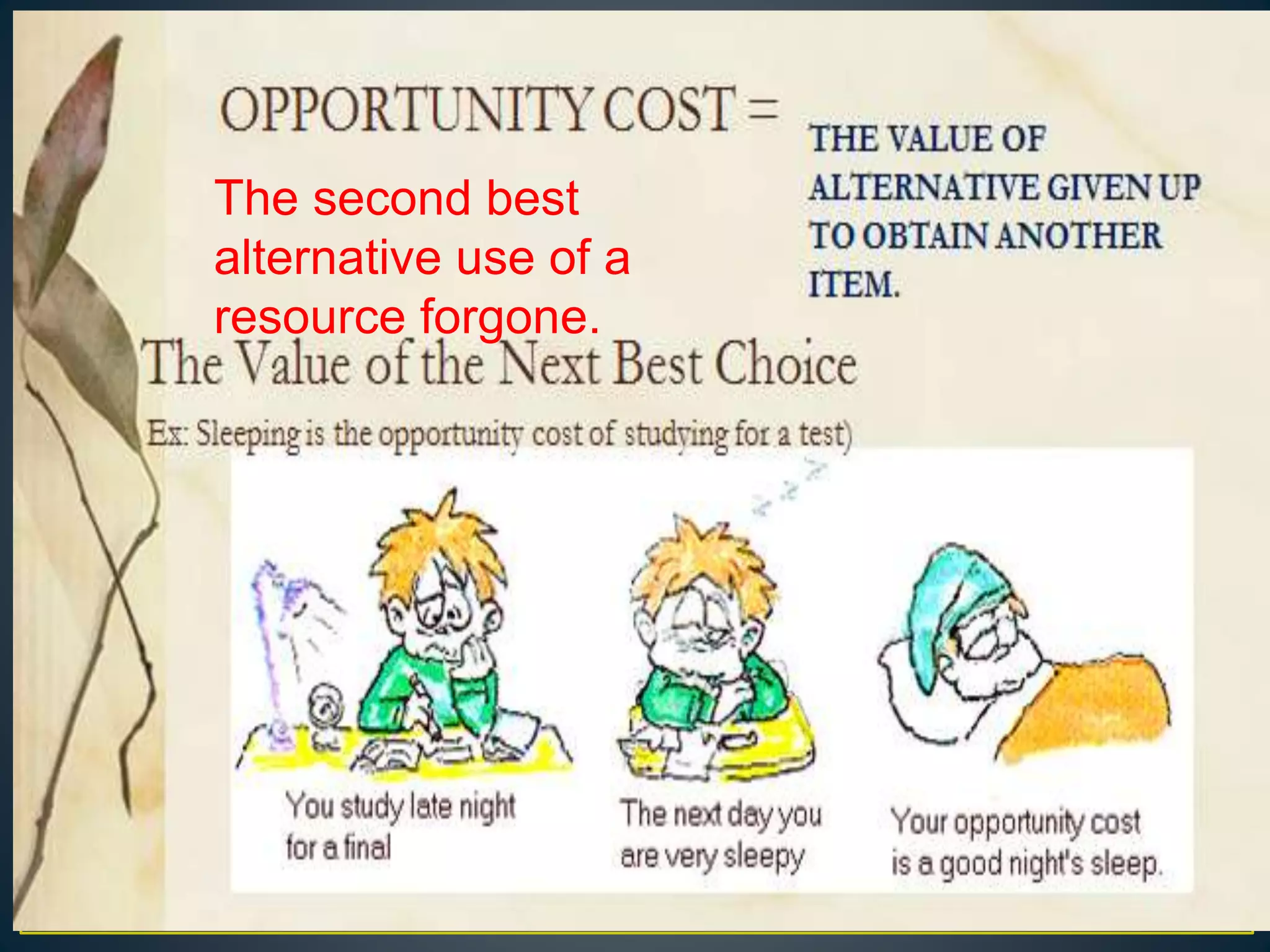 Economics, Scarcity and Choices | PPTX