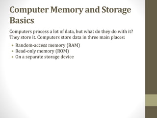 Week 1 lesson 7 for Intro to Tech class | PPT