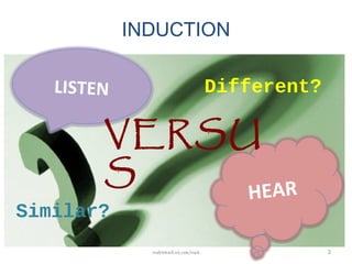 Introduction to Listening Skill | PPT