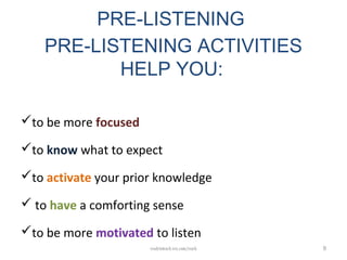Introduction to Listening Skill | PPT