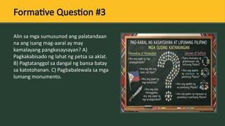 Kamalayang Pangkasaysayan: Pag-unawa at Pagpapahalaga sa Kasaysayan ng ...