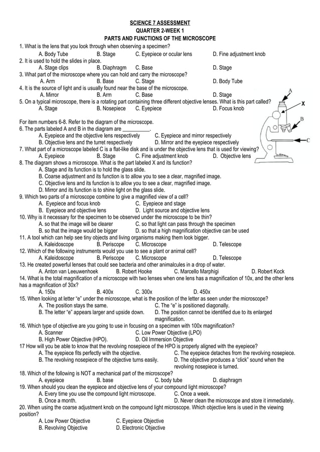 MICROSCOPE SUMMATIVE ASSESSMENT AND PERFORMANCE TASK.docx