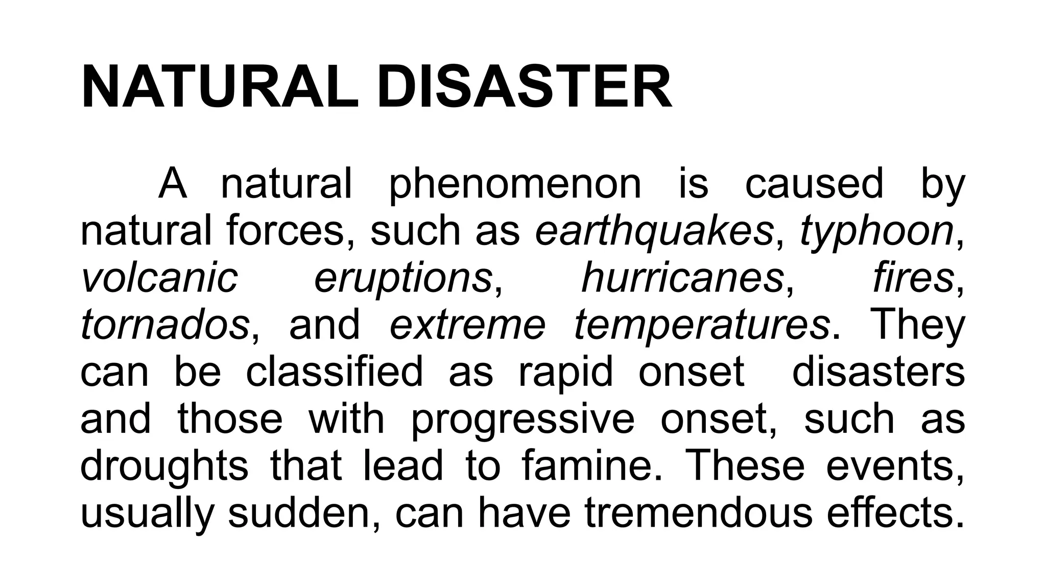 DRRR lesson 1 Basic Concept of Disaster.pptx