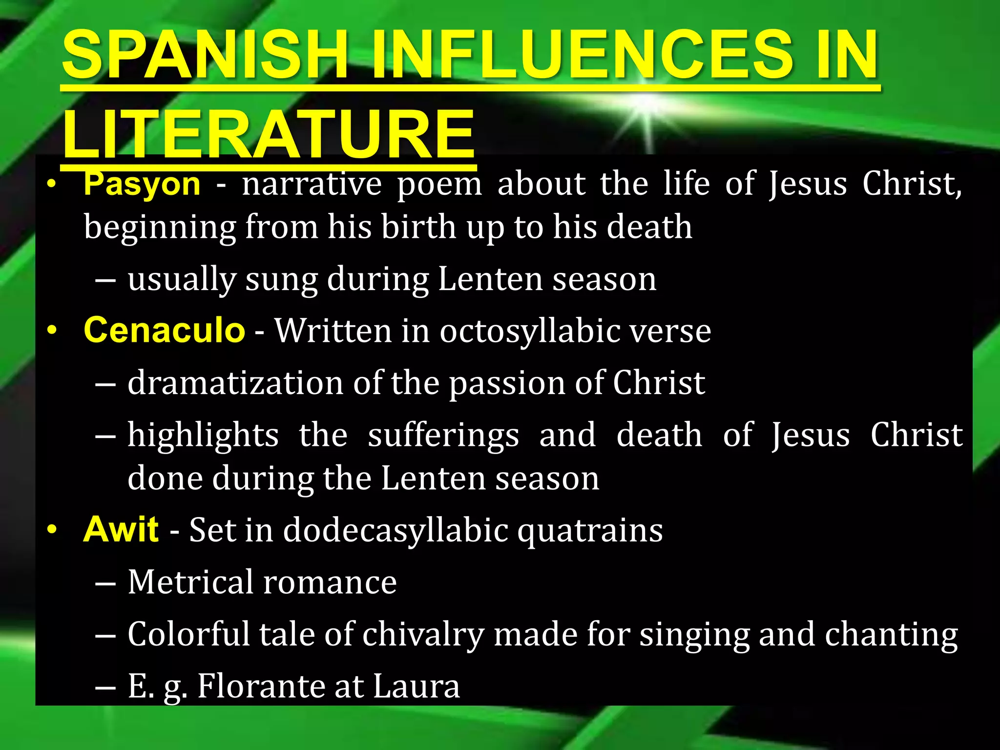 Week 1 no. 2 periods of philippine literary history | PPTX