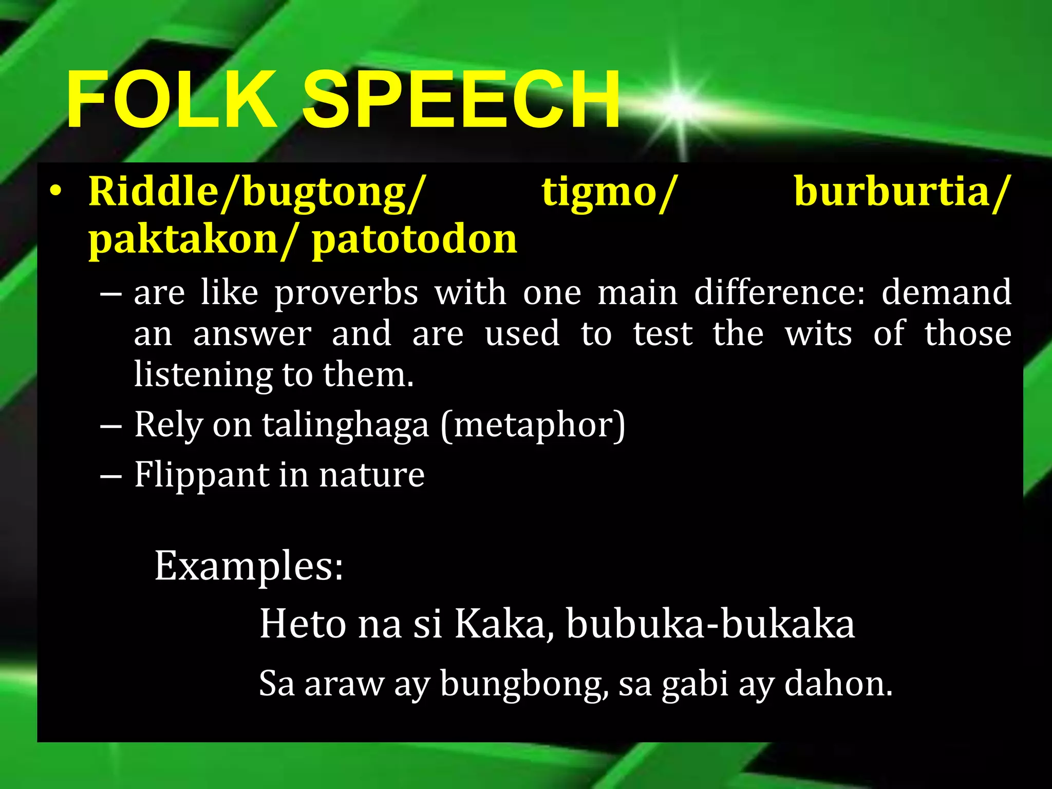 Week 1 no. 2 periods of philippine literary history | PPTX