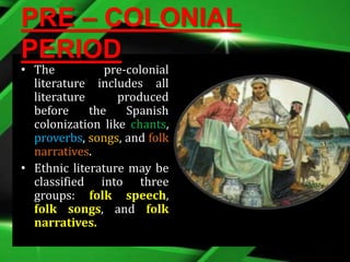 Week 1 no. 2 periods of philippine literary history | PPTX