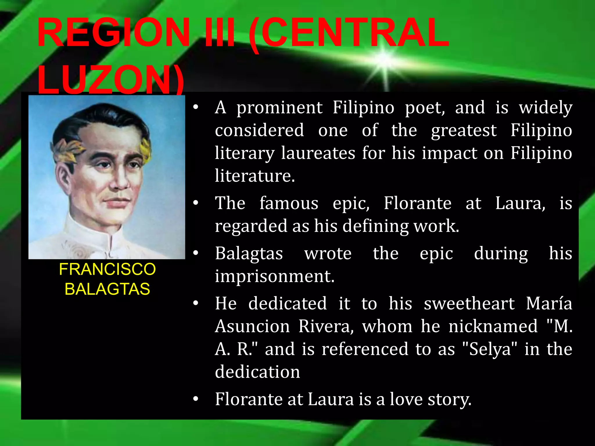 Week 1 no. 3 philippine representative texts and authors from each ...