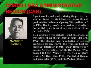 Week 1 no. 3 philippine representative texts and authors from each ...