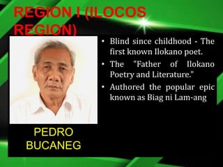 Week 1 no. 3 philippine representative texts and authors from each ...
