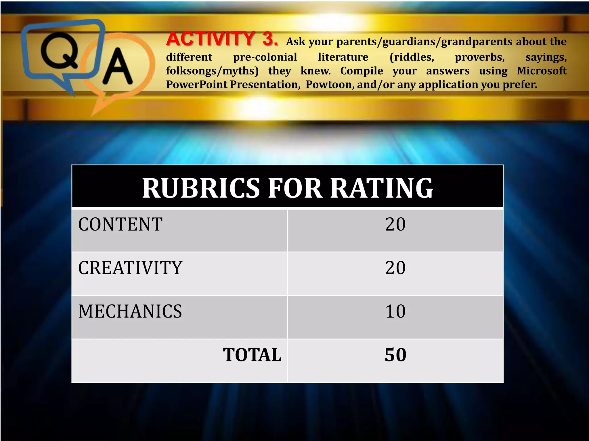 Week 1 no. 8 Post Test | PPTX