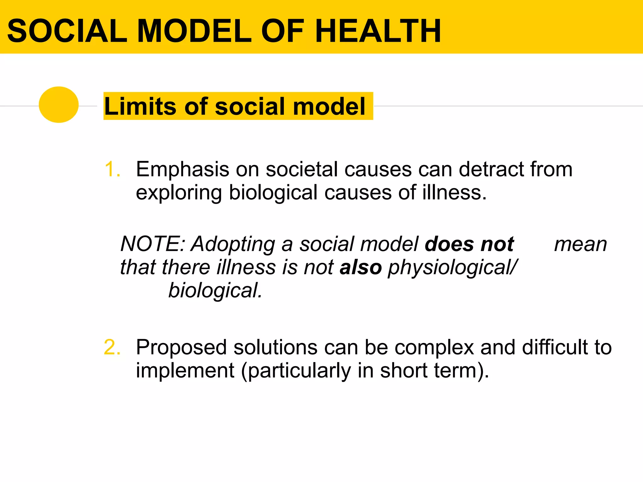 WAYS OF UNDERSTANDING HEALTH 261 | PPT