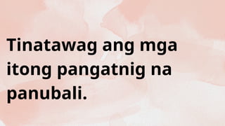 Pangatnig at Mga Halimbawa na mga pangungusap.pptx