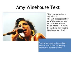 Week1 powerpoint academicandpersonalwriting | PPT