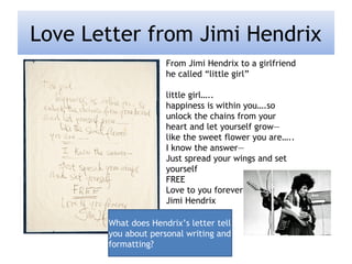 Week1 powerpoint academicandpersonalwriting | PPT