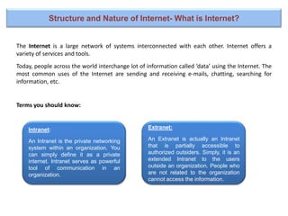 Introduction to Internet | PPTX