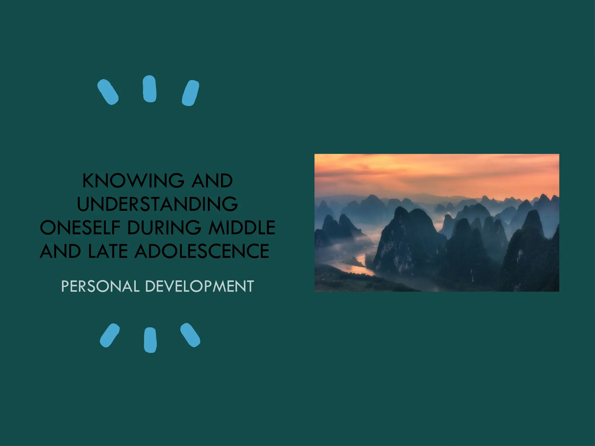 Personality Development Lesson 1 , week 1 | PPTX