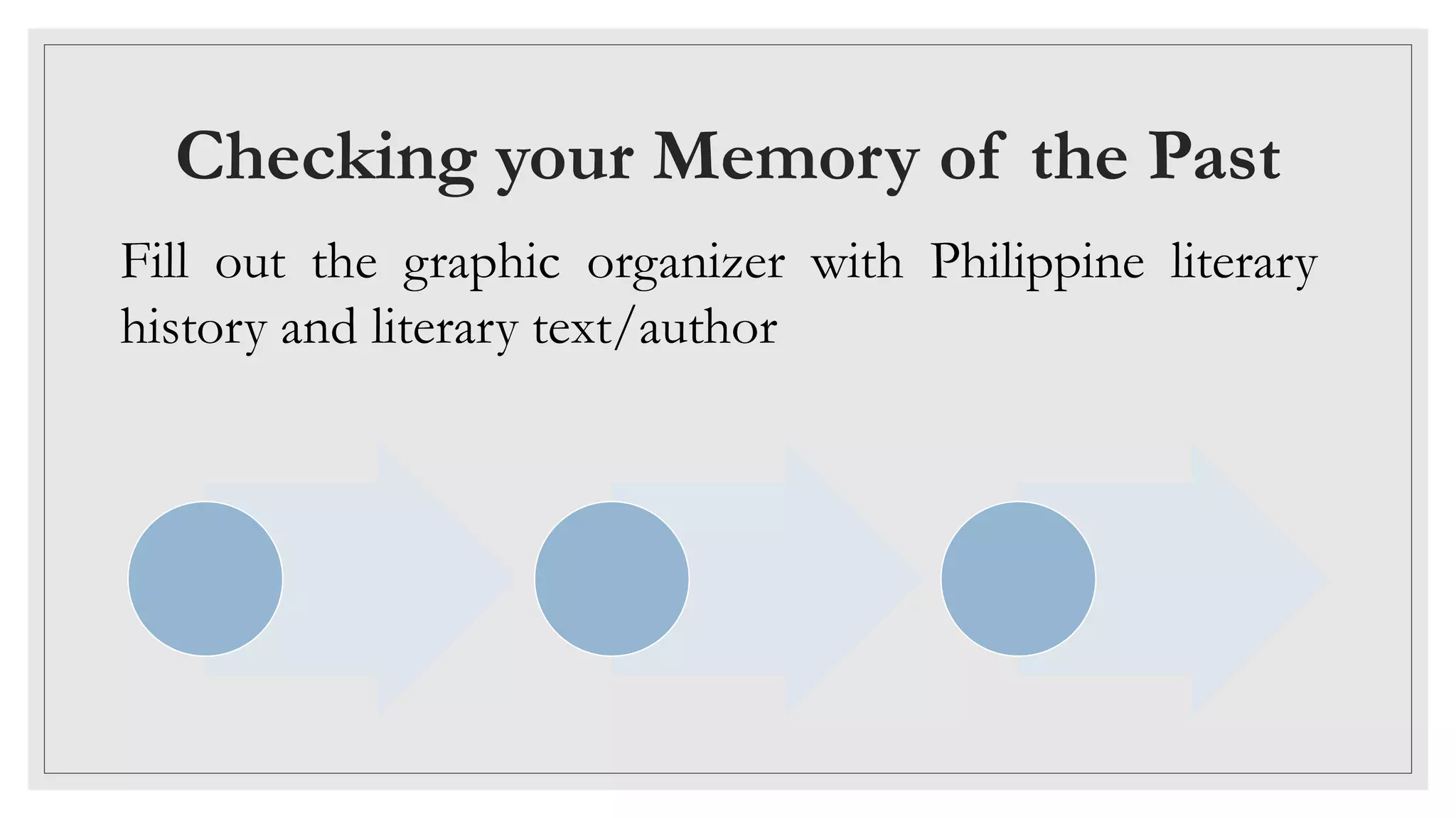Philippine Literary History | PPTX