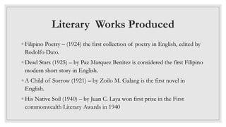 Philippine Literary History | PPT