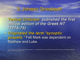 BI 103 Week 1 p pt biblical criticism | PPT