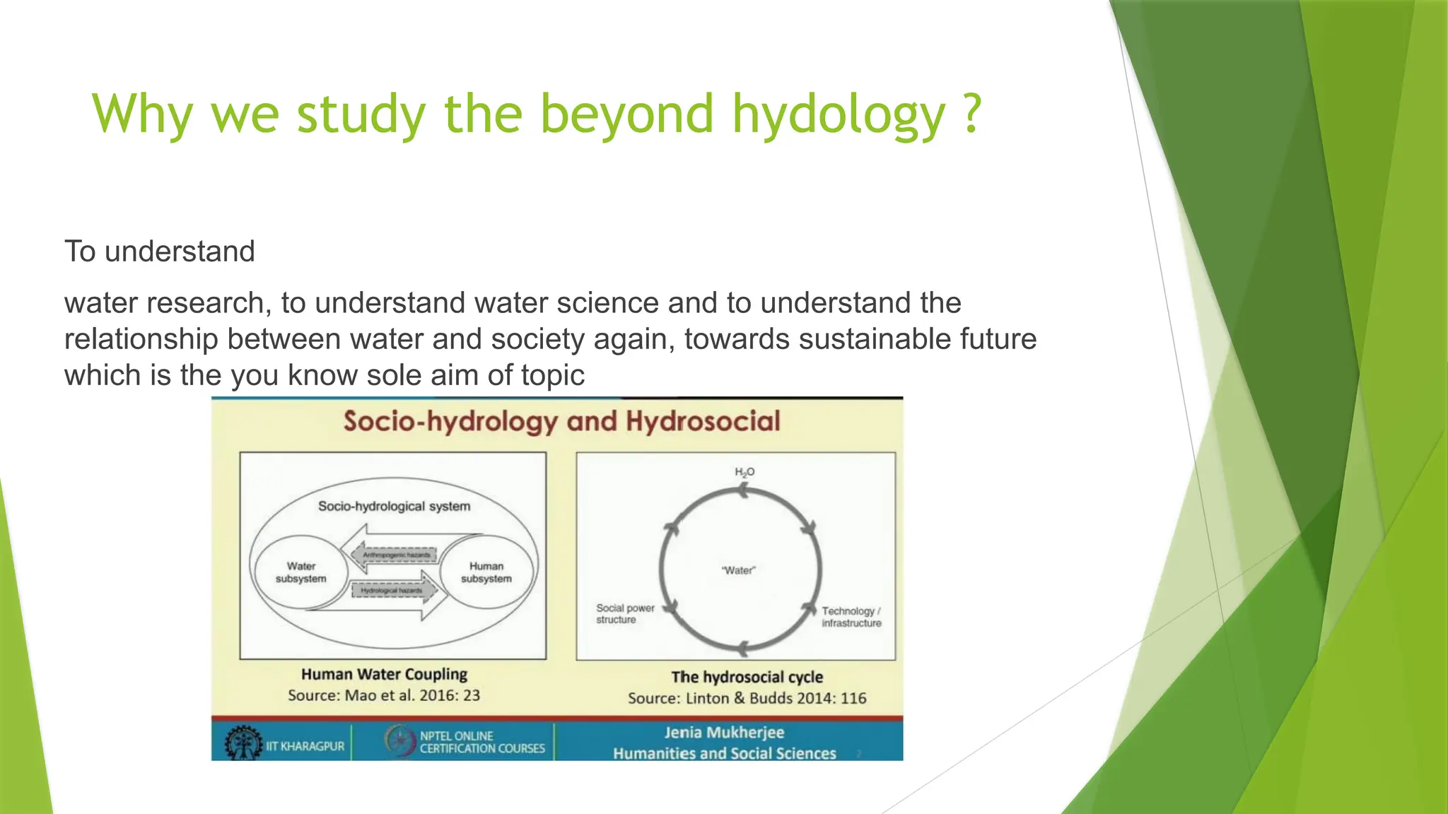WEEK 1 PRESENTATION on the water society and sustainability | PPTX