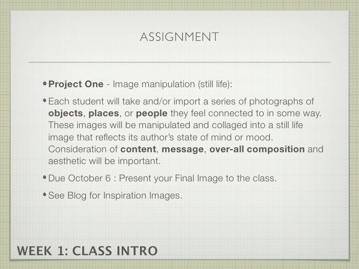 Week 1 | Introduction