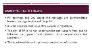 Week 1 PR & Marketing | PDF | Marketing and Advertising | Business