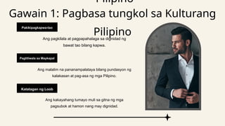 Deepening Self-Awareness and Filipino Values Education for Personal ...